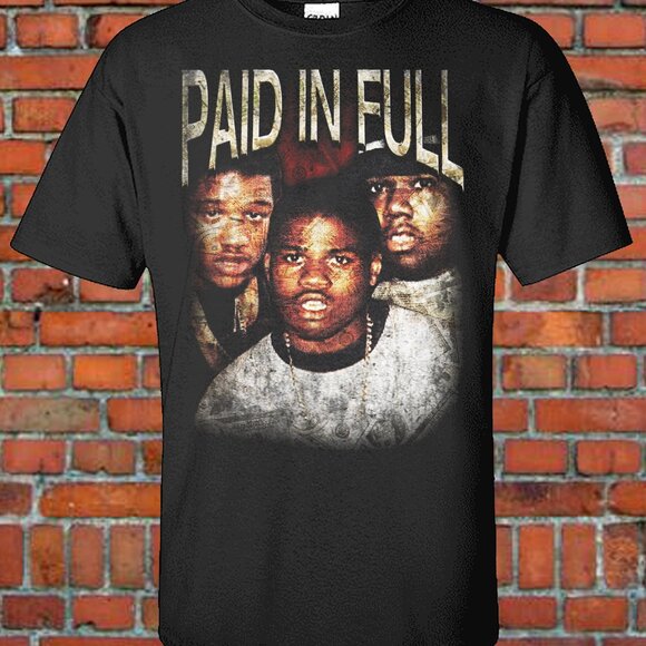 Gildan | Shirts | Paid In Full Graphic Tee | Poshmark